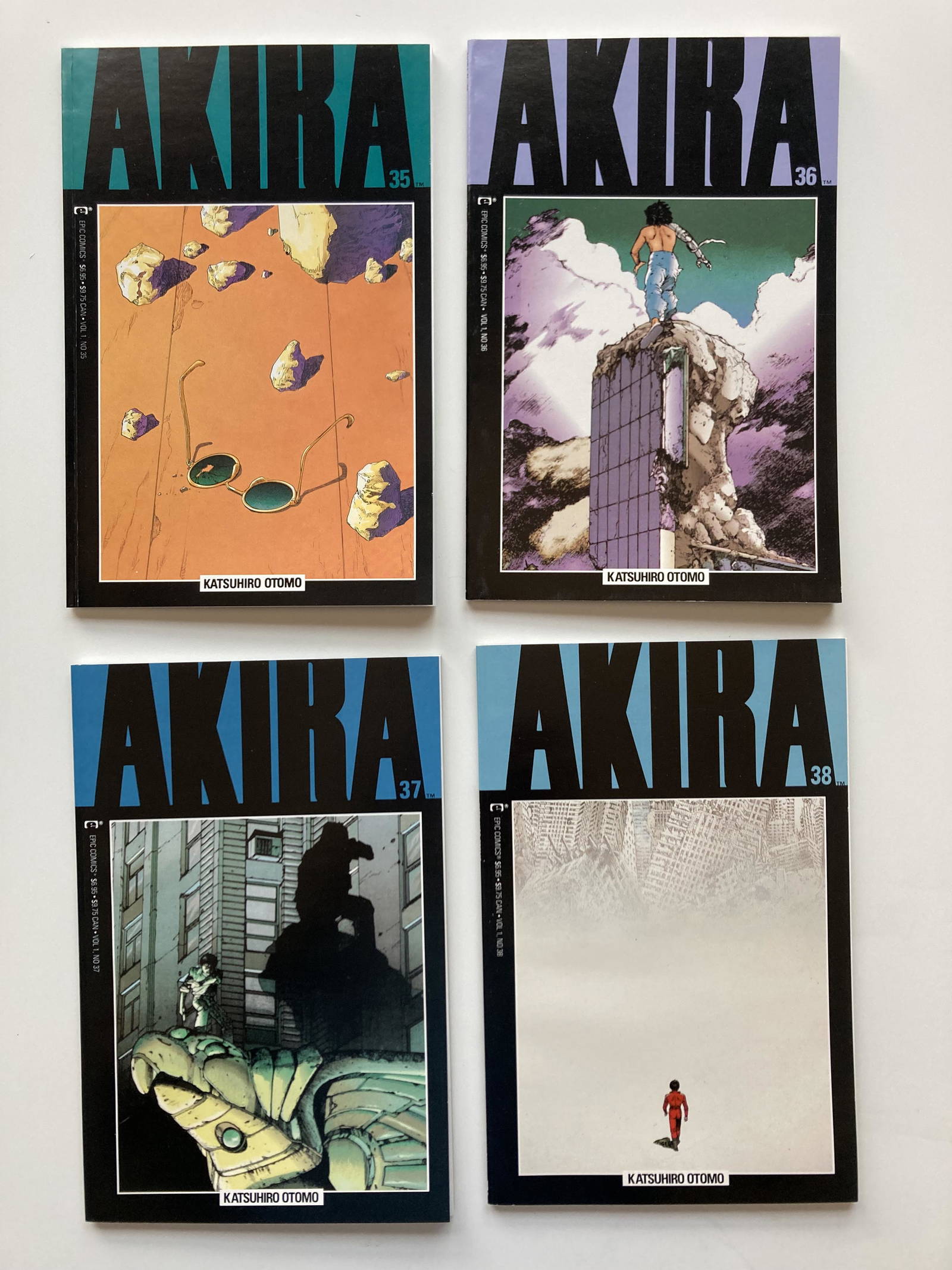 Akira Complete Series 1-38 High Grade Copies Auction