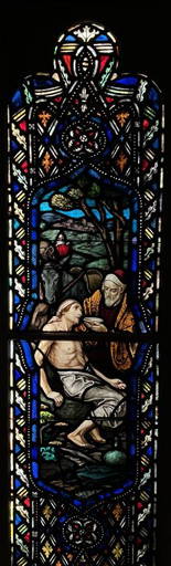 1870's Stained Glass Window " Good Samaritan" (#0058) on Jan 29, 2023 ...