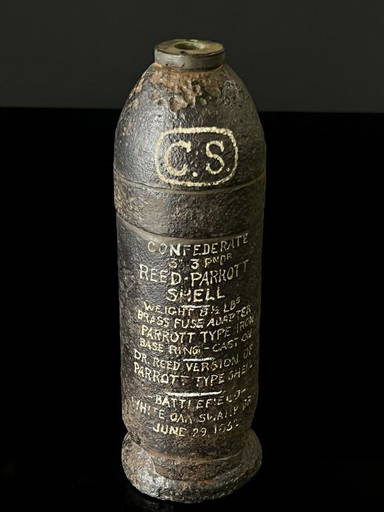 Confederate Reed Parot Shell from White Oak Swamp (#0136) on Jan 29 ...