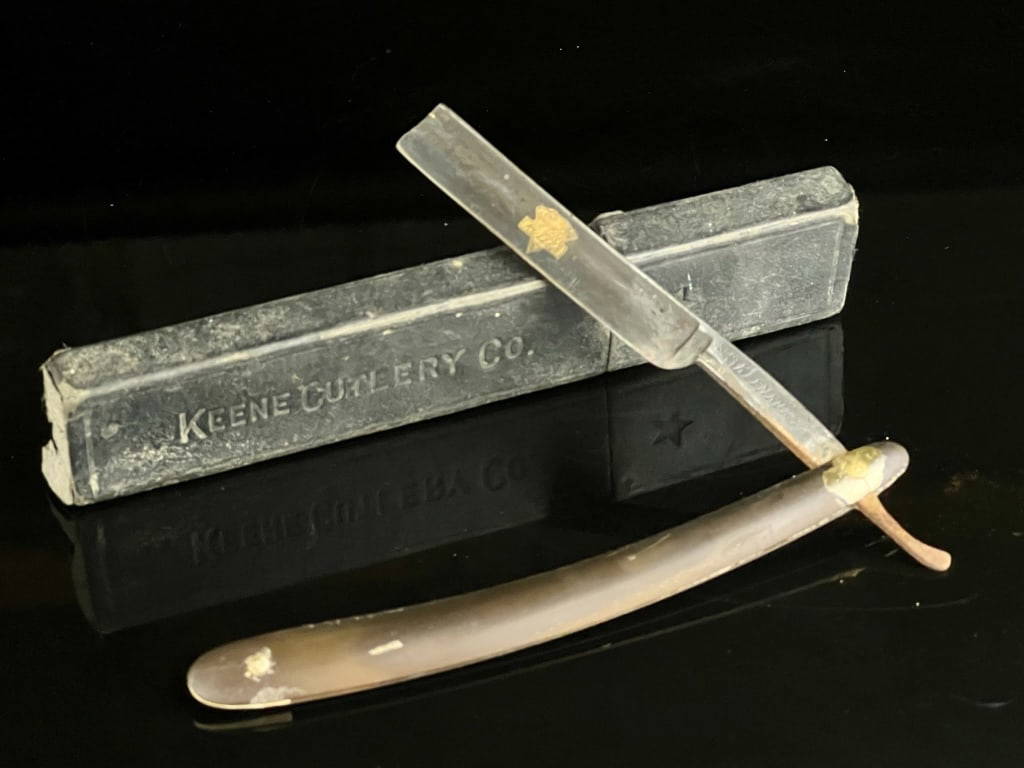 C.1900 Keene Cutter Straight Razor Auction
