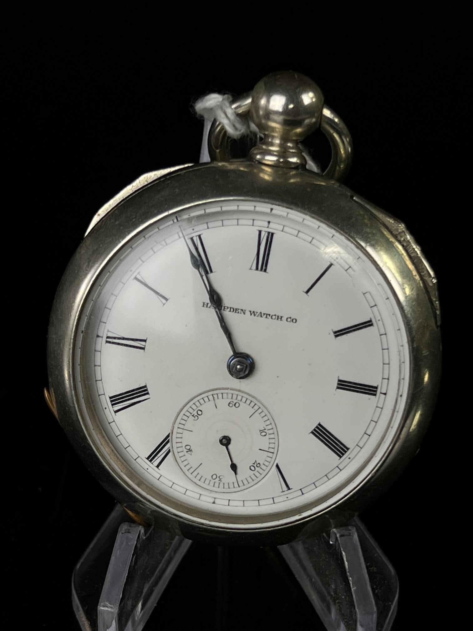 1886 Hampden Springfield Pocket Watch Auction