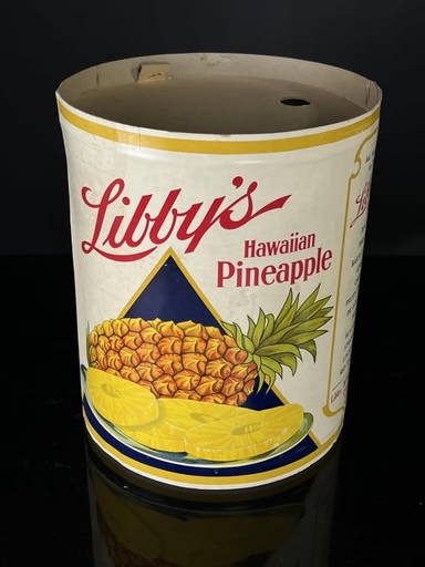 1930's Libby's Pineapple Store Display Can