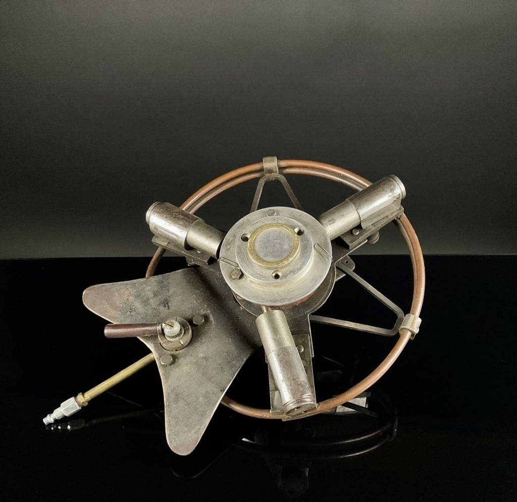 Antique Vintage Radial 3 Cylinder Steam Engine Auction