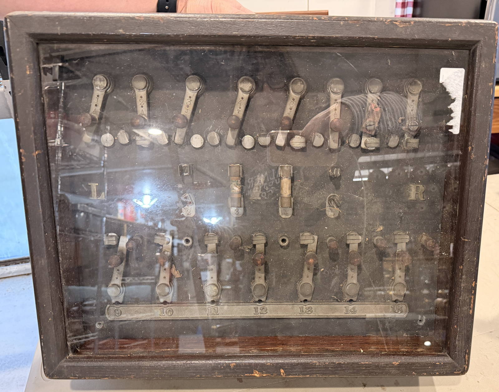 Utica Fire Alarm Co Switch Board Auction