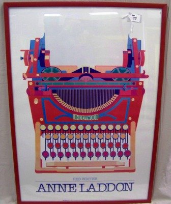 Anne Laddon Litho 1981 - Dec 13, 2008 | K&M Auction Liquidation Sales ...