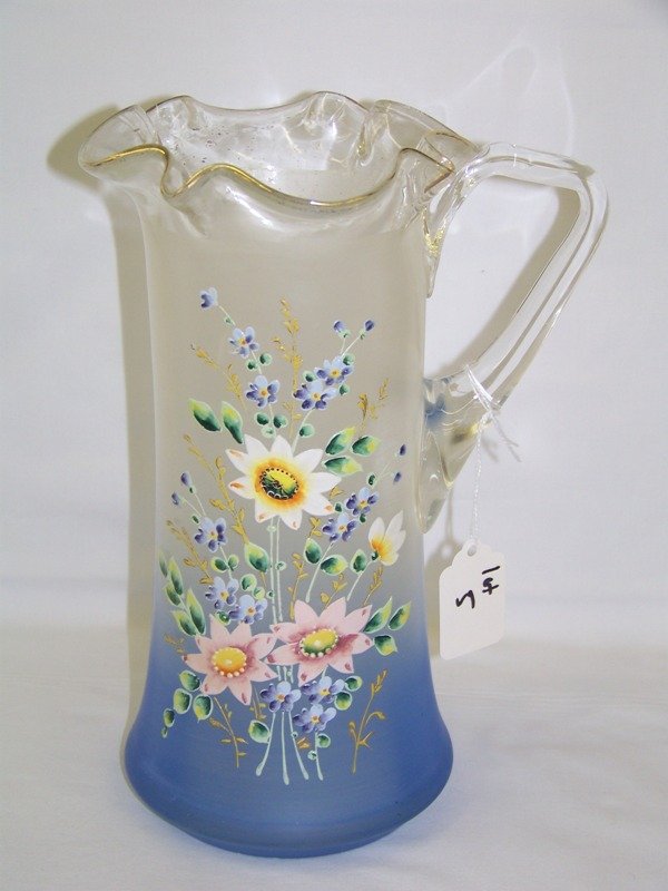 5: Mary McGregor Style Hand Painted Water Pitcher