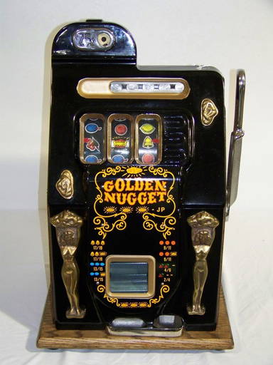 Mill’s 1948 Golden Nugget Quarter Slot Machine
