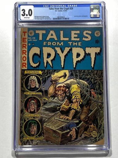 Tales From The Crypt # 29 Ec Comics 1952 Cgc 3.0