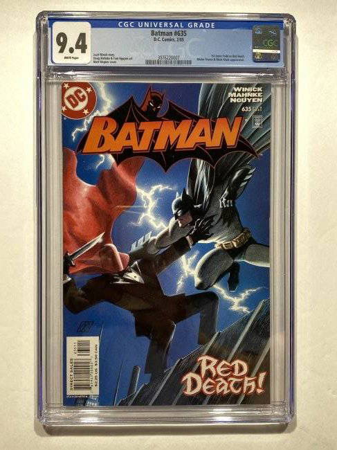 Batman 635 Dc Comics 2005 Cgc 9.4 Auction
