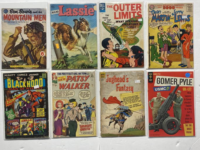 Lot Of Various Comics Jugheads Fantasy 1, Dean Martin Jerry Lewis 1 ...