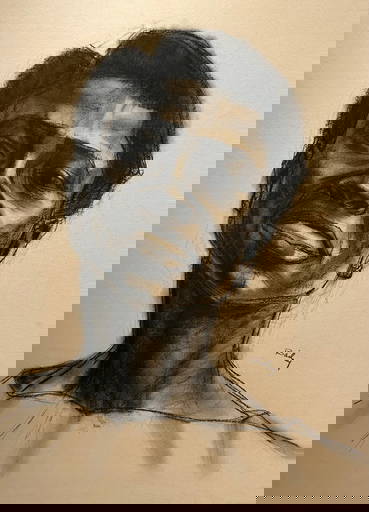 Herman Kofi Bailey (1931 1981) Mixed Media Drawing