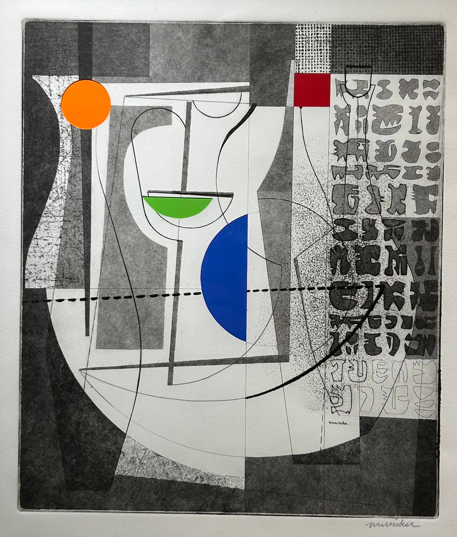 Buy Jay Jesse Mcvicker (1911 - 2004) Original Mixed Media With Cut Outs ...