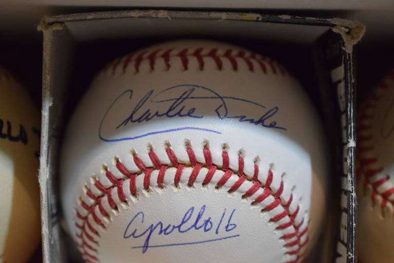 Nasa Astronaut, Moonwalker Charles Duke Signed Baseball