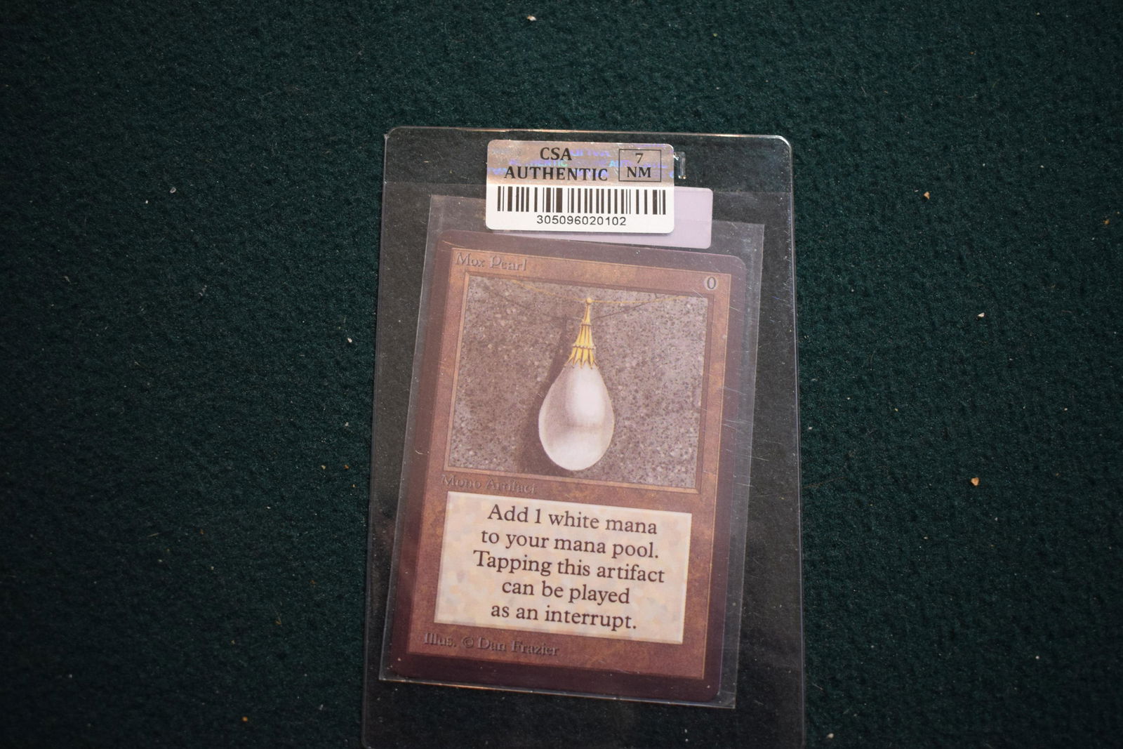Mtg: Beta Mox Pearl Magic The Gathering Card Power Nine. Graded 7 Auction
