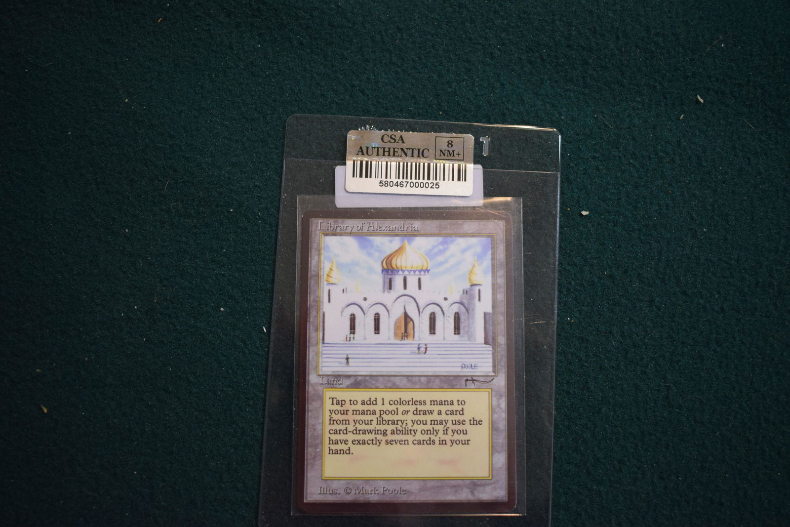 Mtg: Arabian Nights Library Of Alexandria Magic The Gathering Card ...