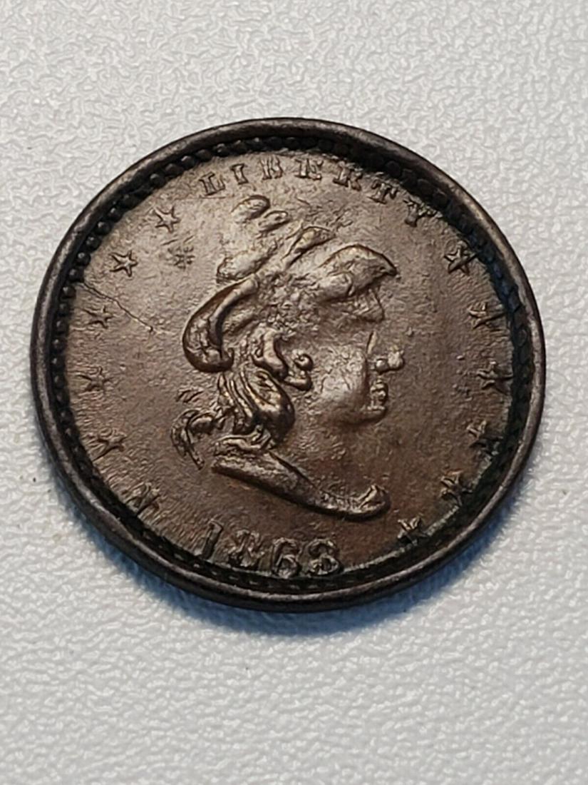 War token vintage civil war 1863 coin medal amulet (#0343) on Jan 22 ...