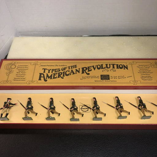 Wm. Hocker American Revolution Set Metal Toy Soldiers