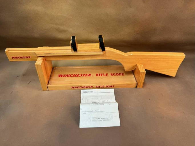 Vintage Winchester Scope Stand/display