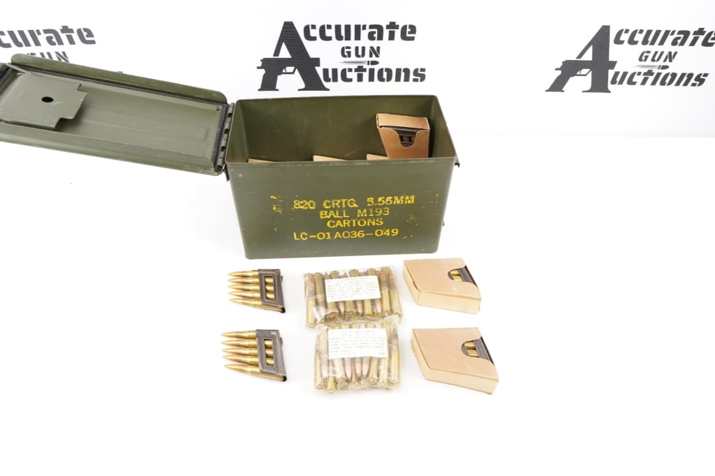 Vintage Nazi Marked Ammo 210 Rounds 8x56r Auction