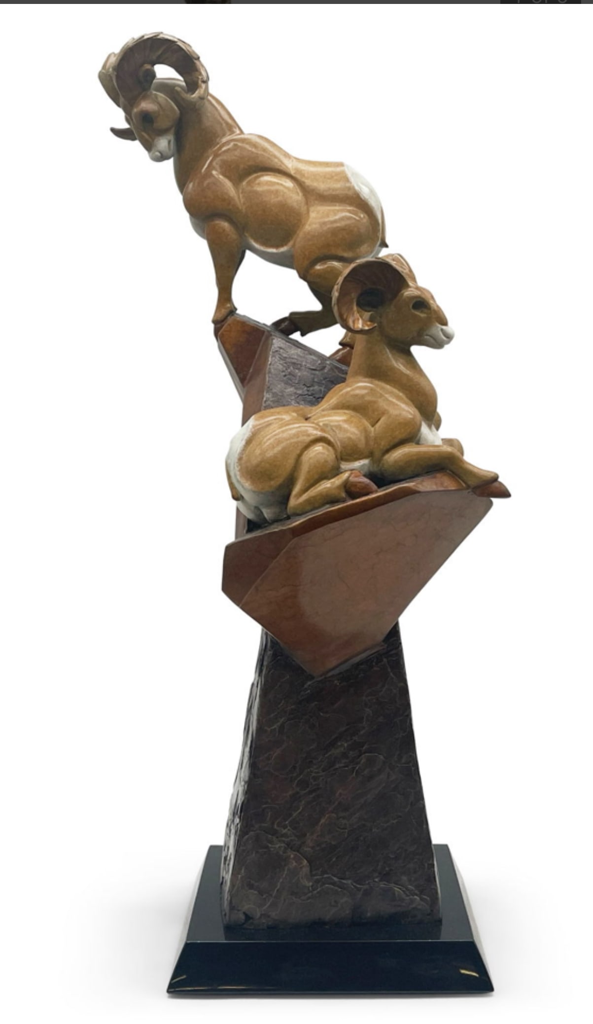 Jason Napier Polychrome Bronze Sculpture With Book And Certificate Auction
