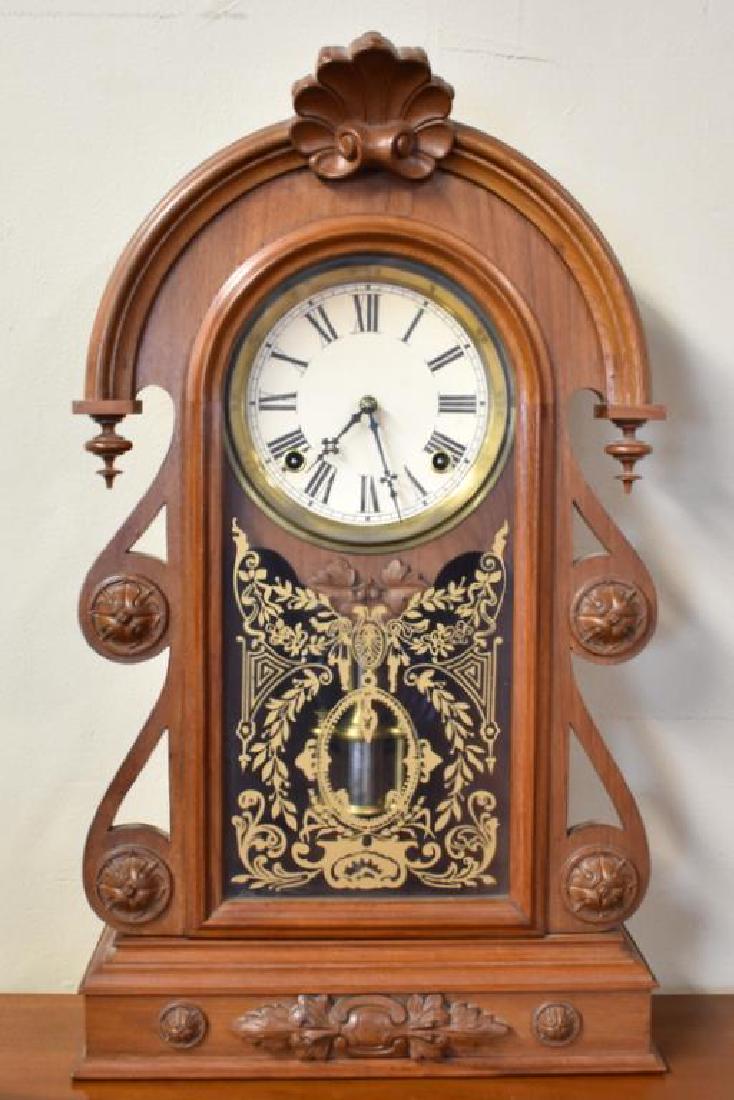 WM. L. GILBERT SHELF CLOCK