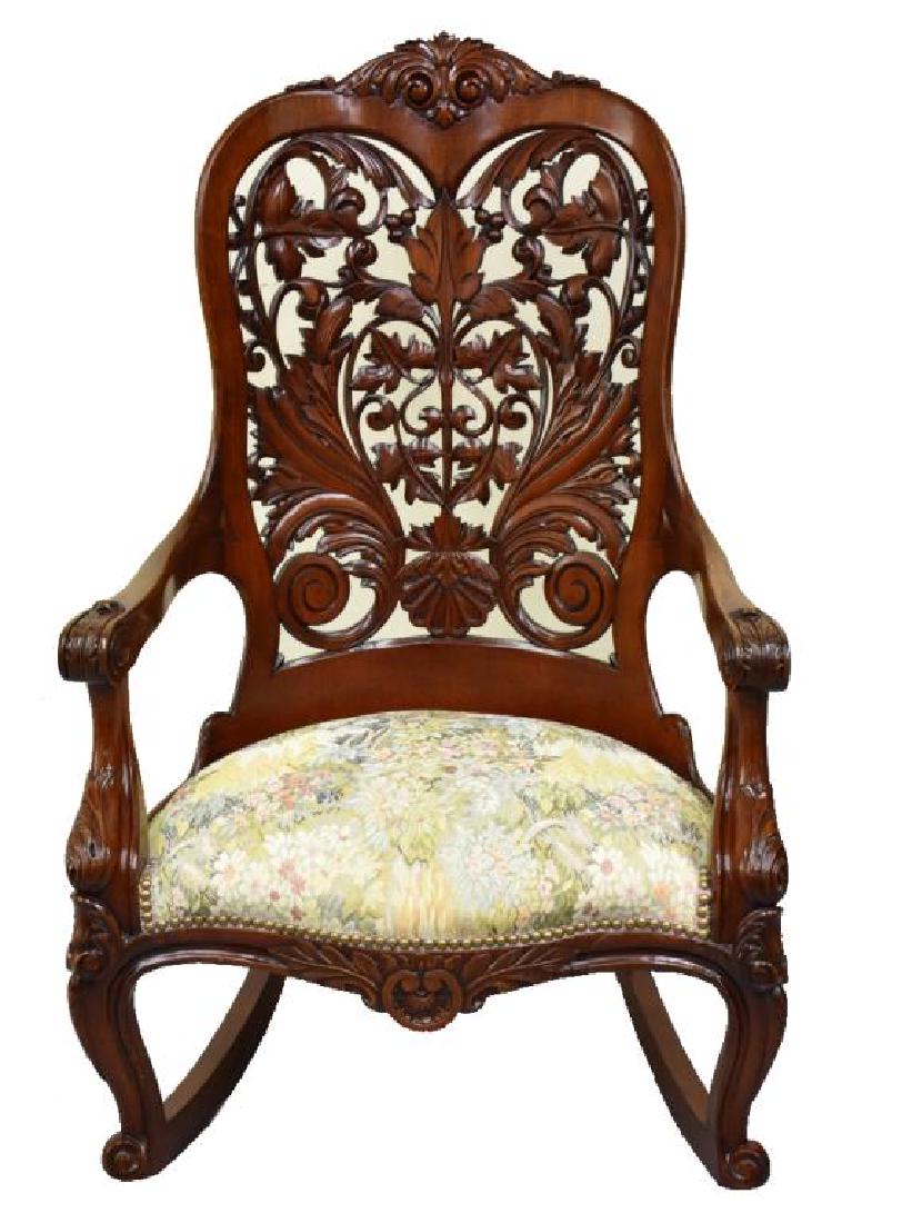 BELTER VICTORIAN ROSEWOOD ROCKING CHAIR - Oct 06, 2018 | McLaren ...