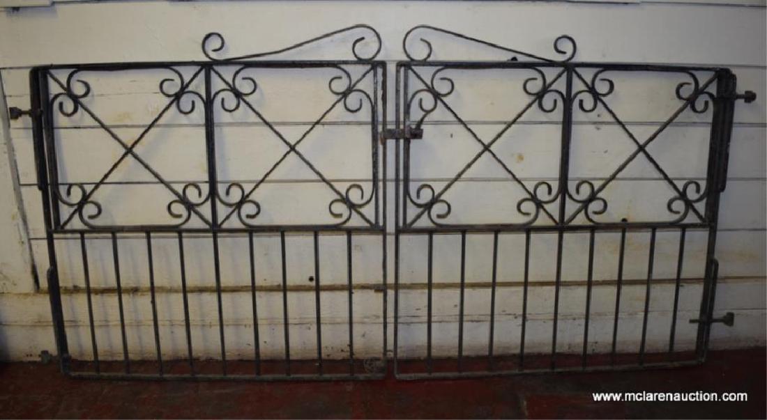 PAIR OF SCOTTISH GARDEN GATES