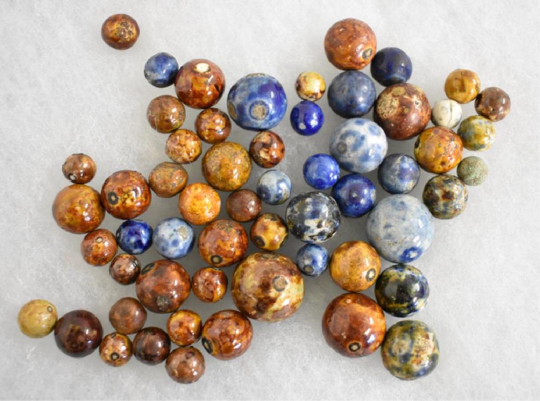 ANTIQUE BENNINGTON MARBLES