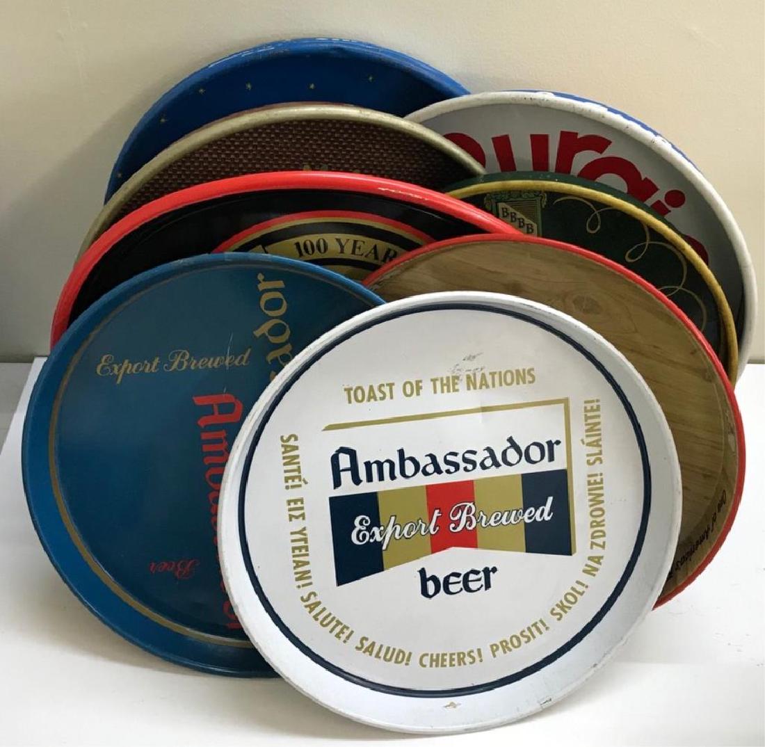 ASSORTED BEER TRAYS