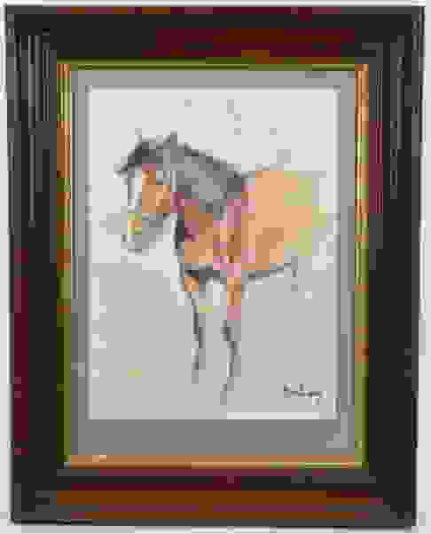 Edward Quigley Horse Watercolor Auction