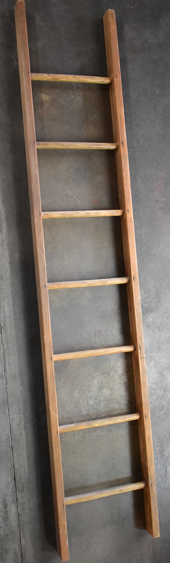 Antique Wooden Ladder Auction