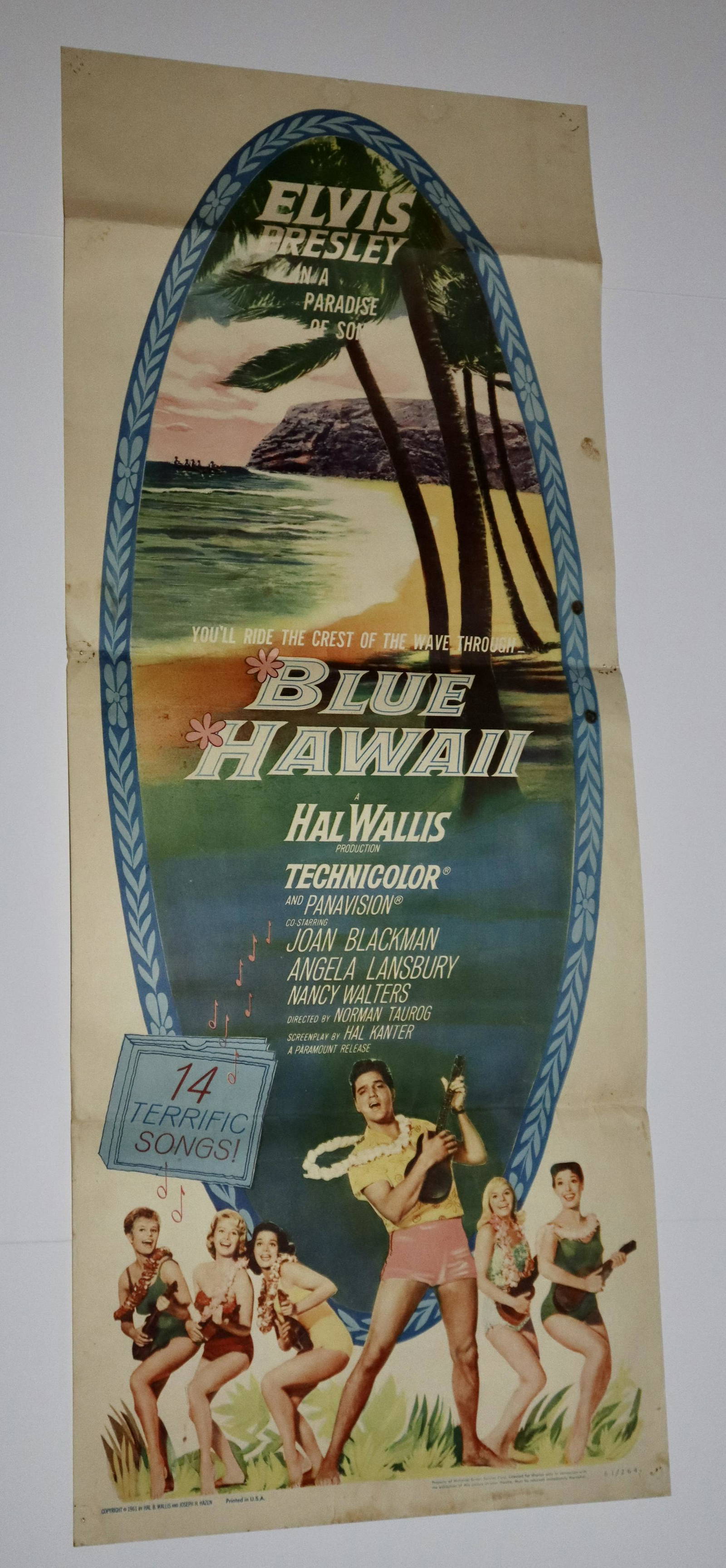 Original Blue Hawaii Movie Insert Poster Elvis Presley. (#0022) on Apr 15, 2023 | Opportunities ...