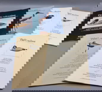 Six Decoy Books Auction