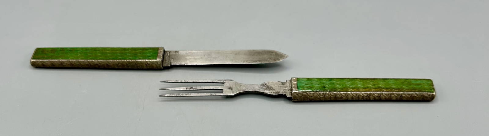 A Revolutionary War Era Knife And Fork Set Auction