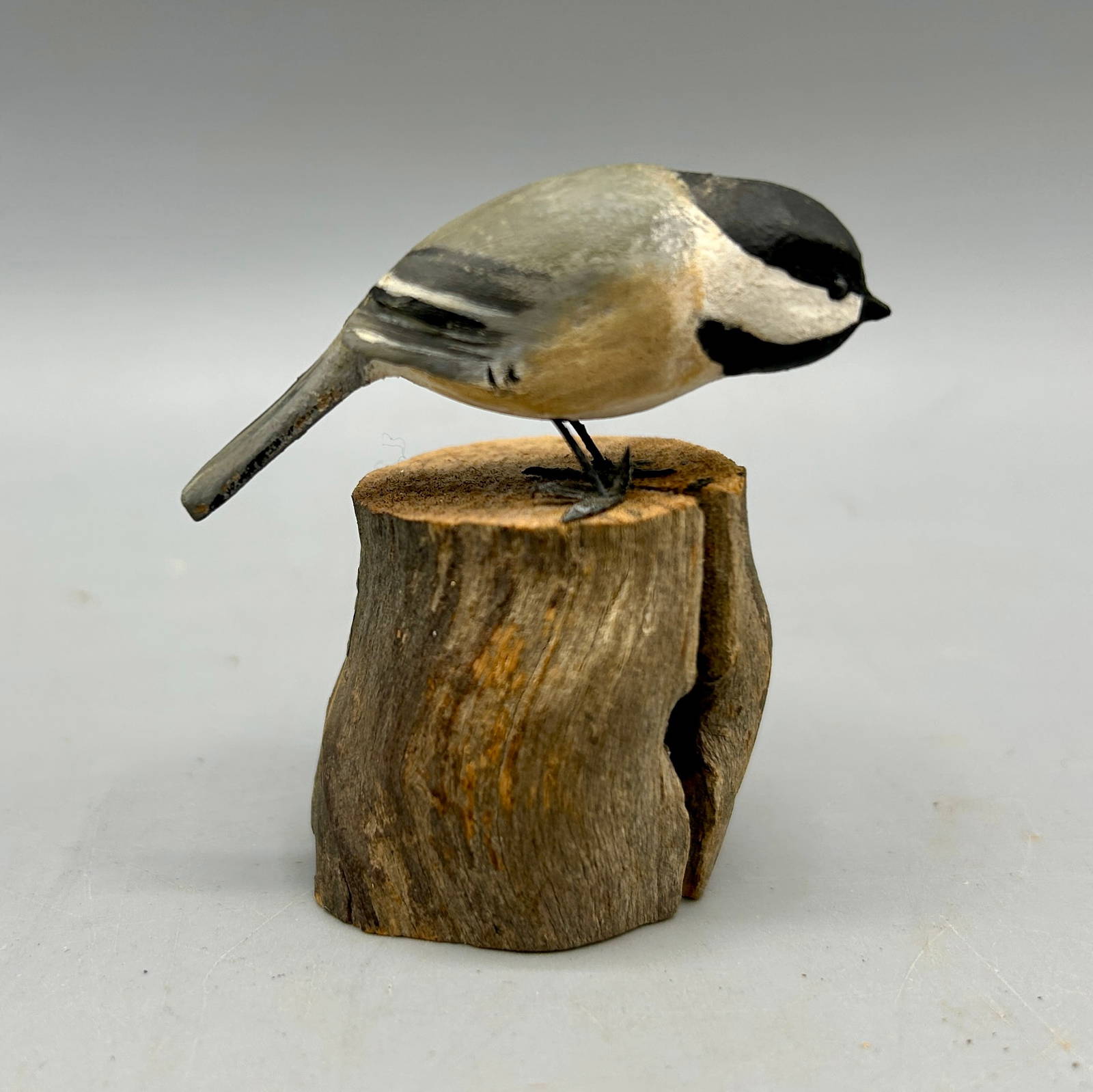 Miniature Chickadee By Ralph Stuart Auction