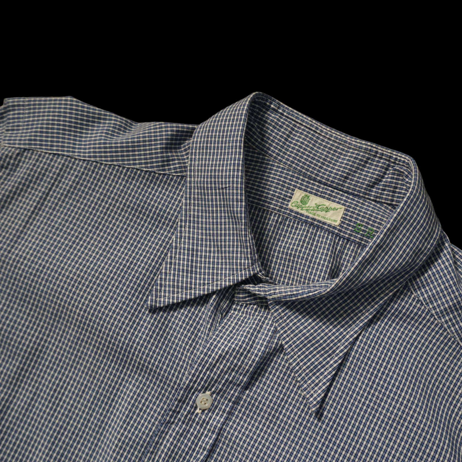 Vintage Mens Shirt, Monogrammed S.r.c Owned By Capone Affiliated Sam R ...