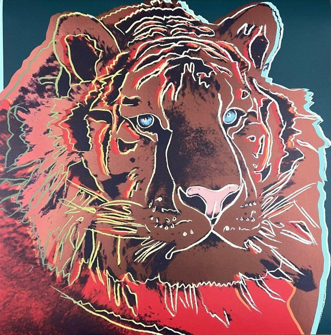 Andy Warhol - Siberian Tiger, 1983 - Screenprint Auction
