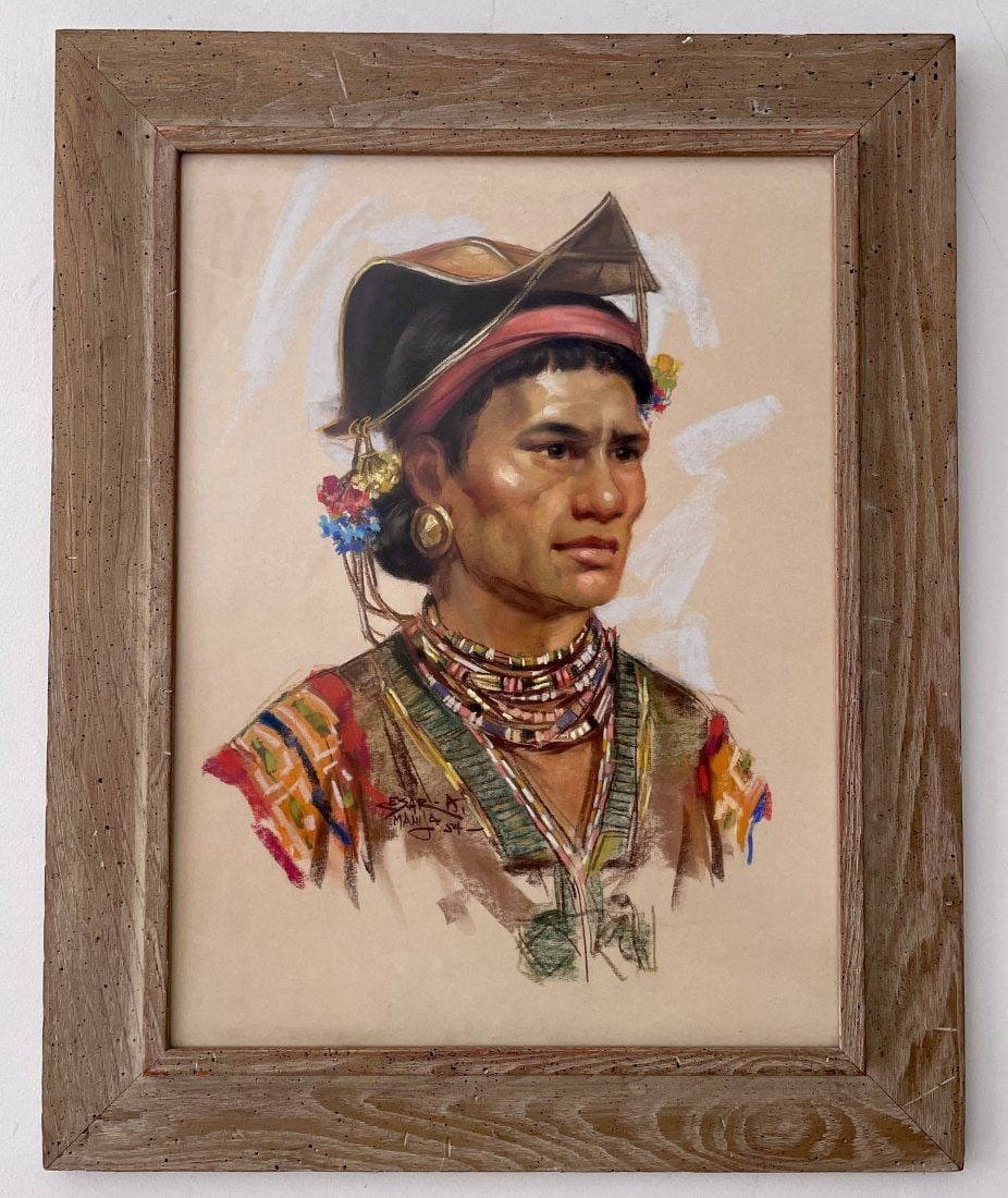 Cesar Amorsolo - Oil Painting, Vintage Auction