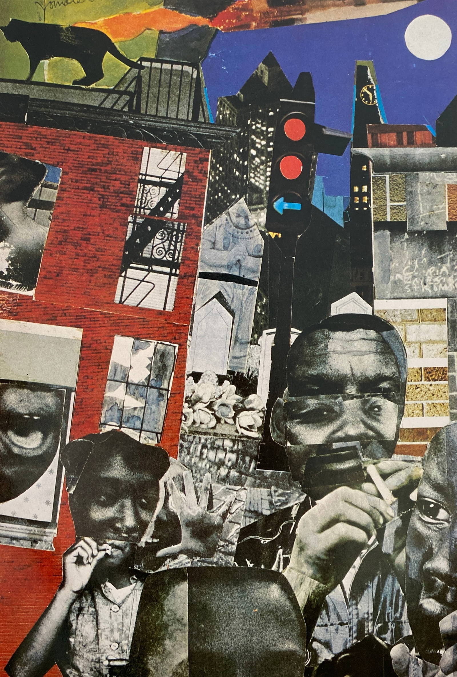 Romare Bearden - Rocket To The Moon, 1967 Auction