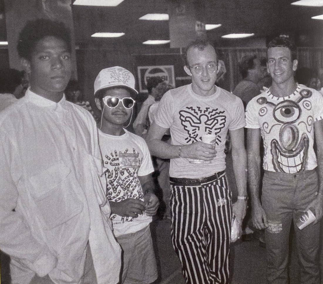 Jean Michel Basquiat - Little Angel, Keith Haring, And Kenny Scharf ...
