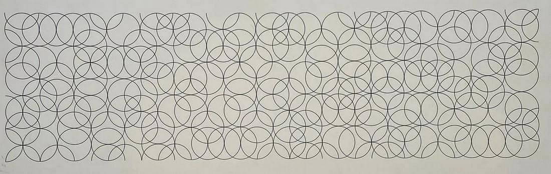 Bridget Riley - Composition With Circles, 2010 Auction