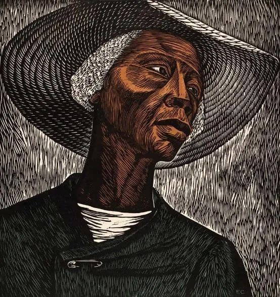 Elizabeth Catlett - Sharecropper, 1952 Auction