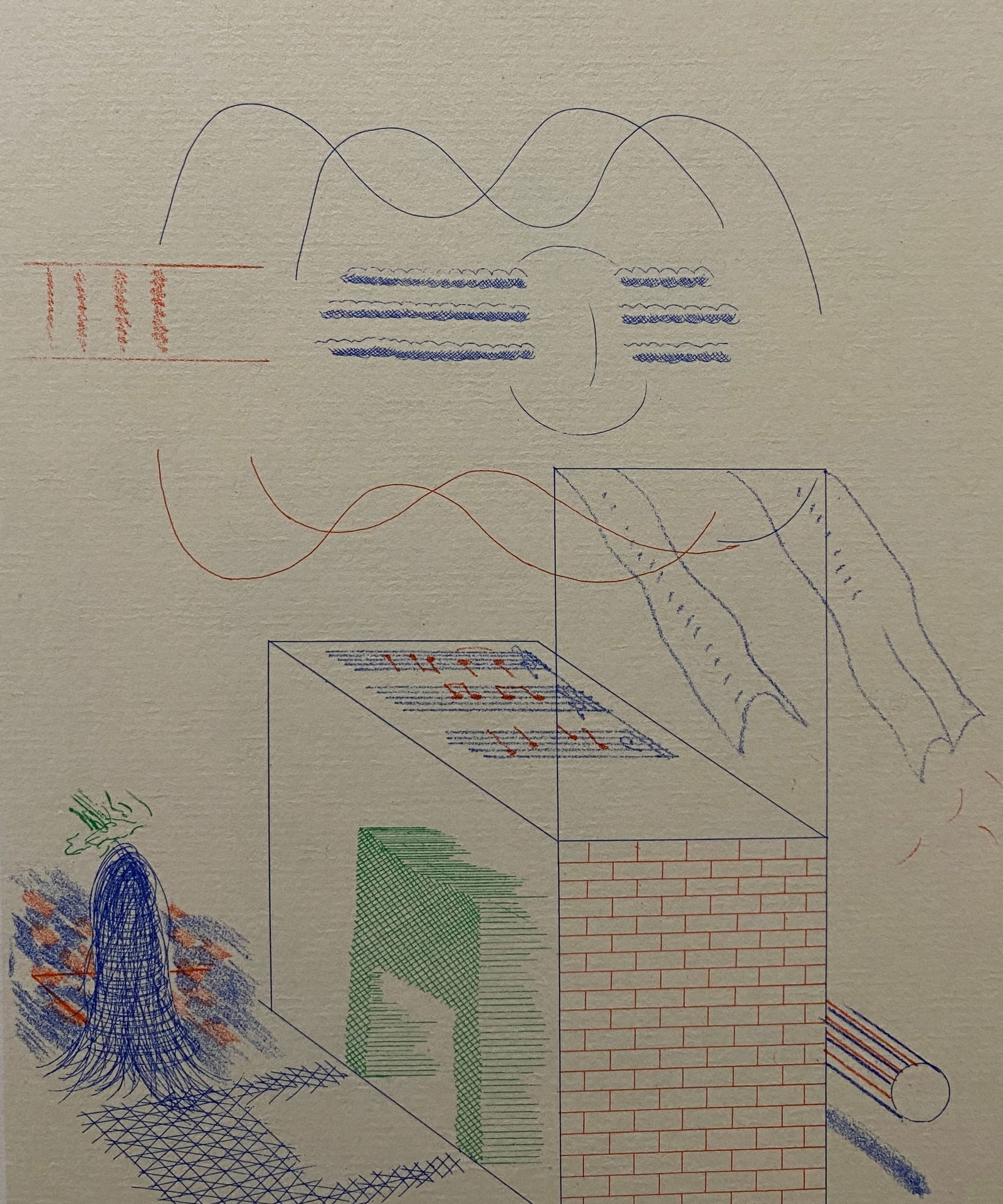 David Hockney - The Buzzing Of The Blue Guitar Auction