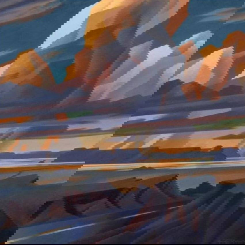 Ed Mell - Untitled, Offset Lithograph Auction