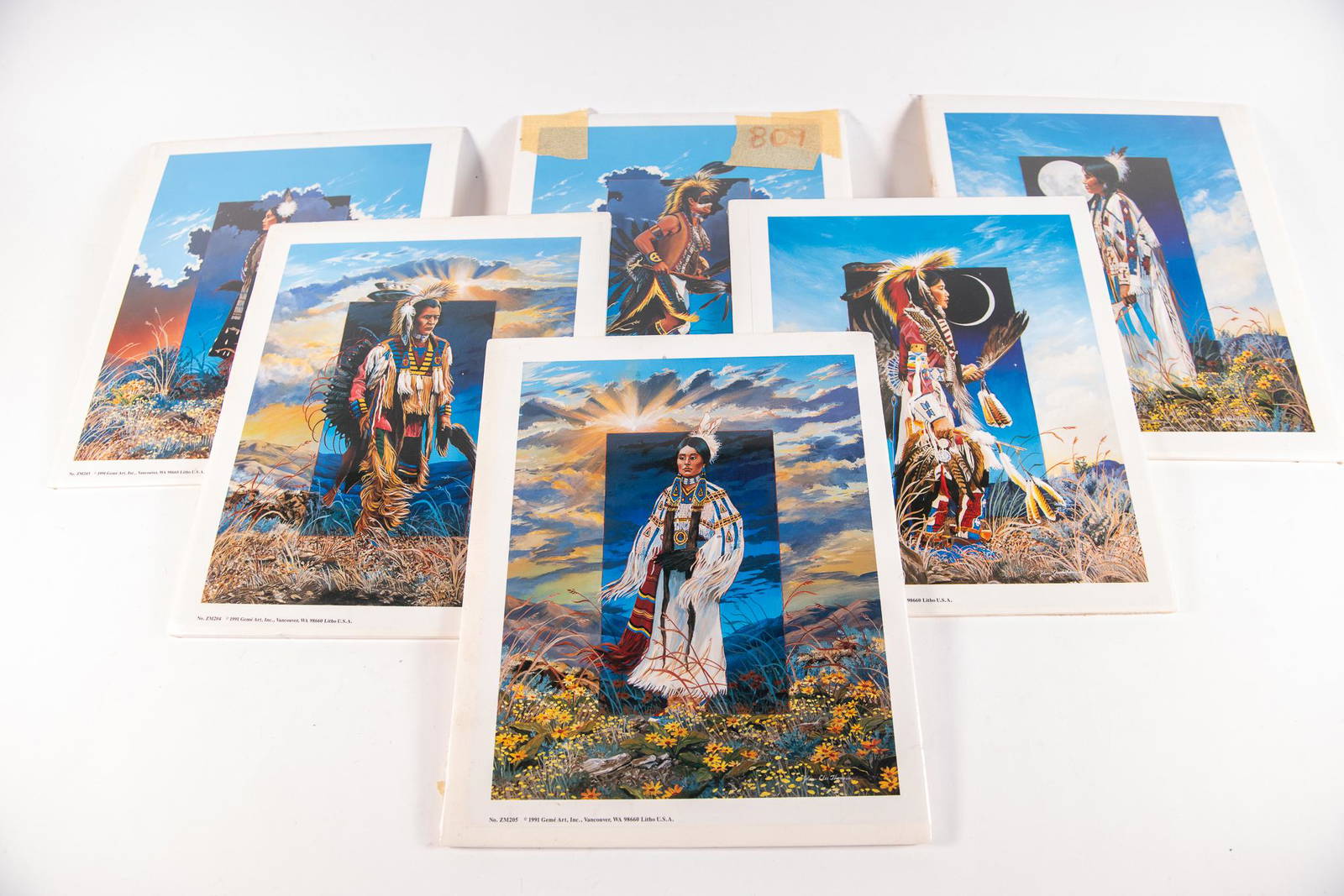 Six Jolene Cleo Thompson Lithos Auction