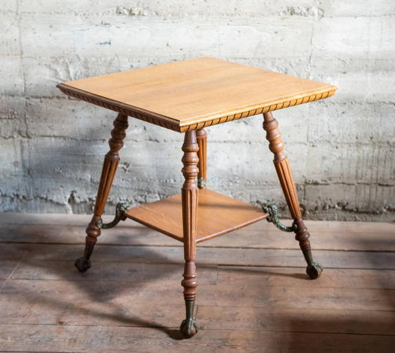 Square Two Tiered Parlor Table