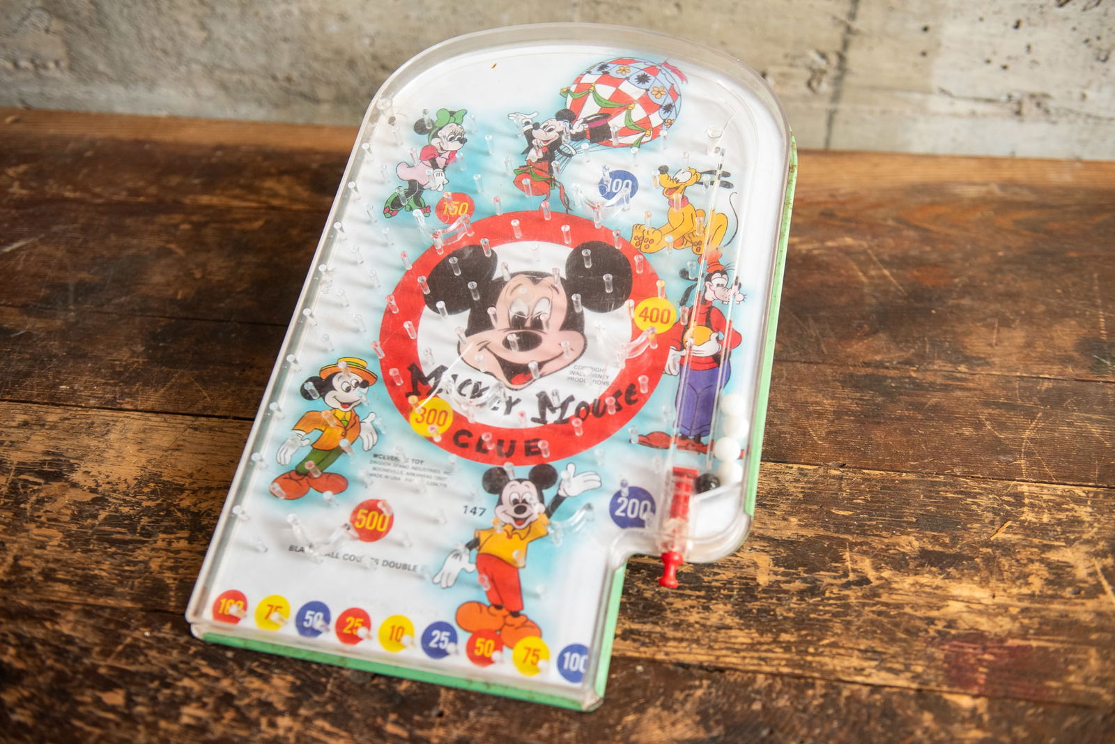 Mickey Mouse Club Pinball Auction