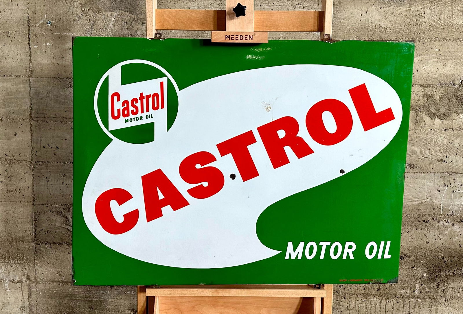 Castrol Motor Oil Sign Auction
