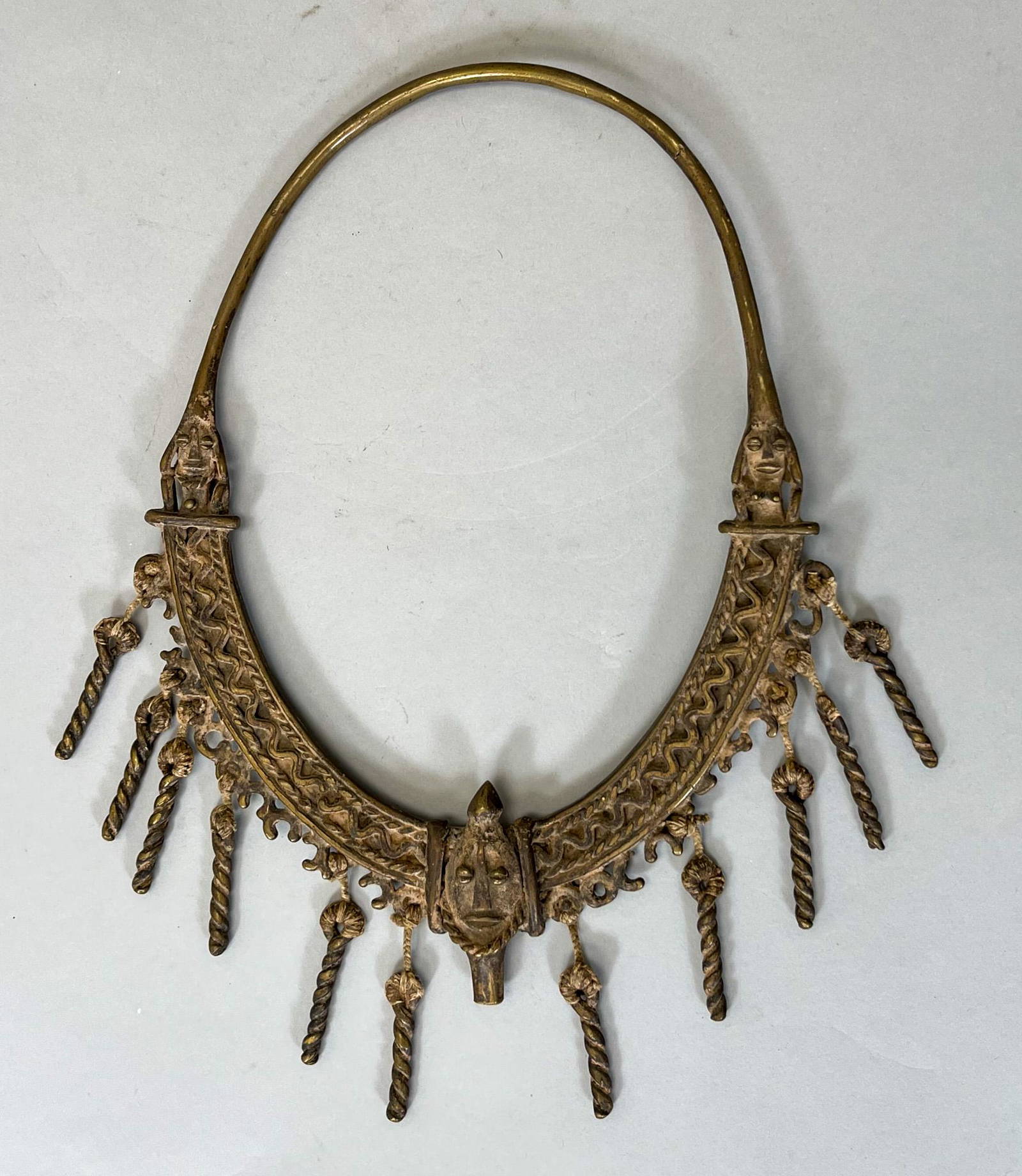 African, Dogon, Mali, Priest (hogon) Brass Necklace Auction