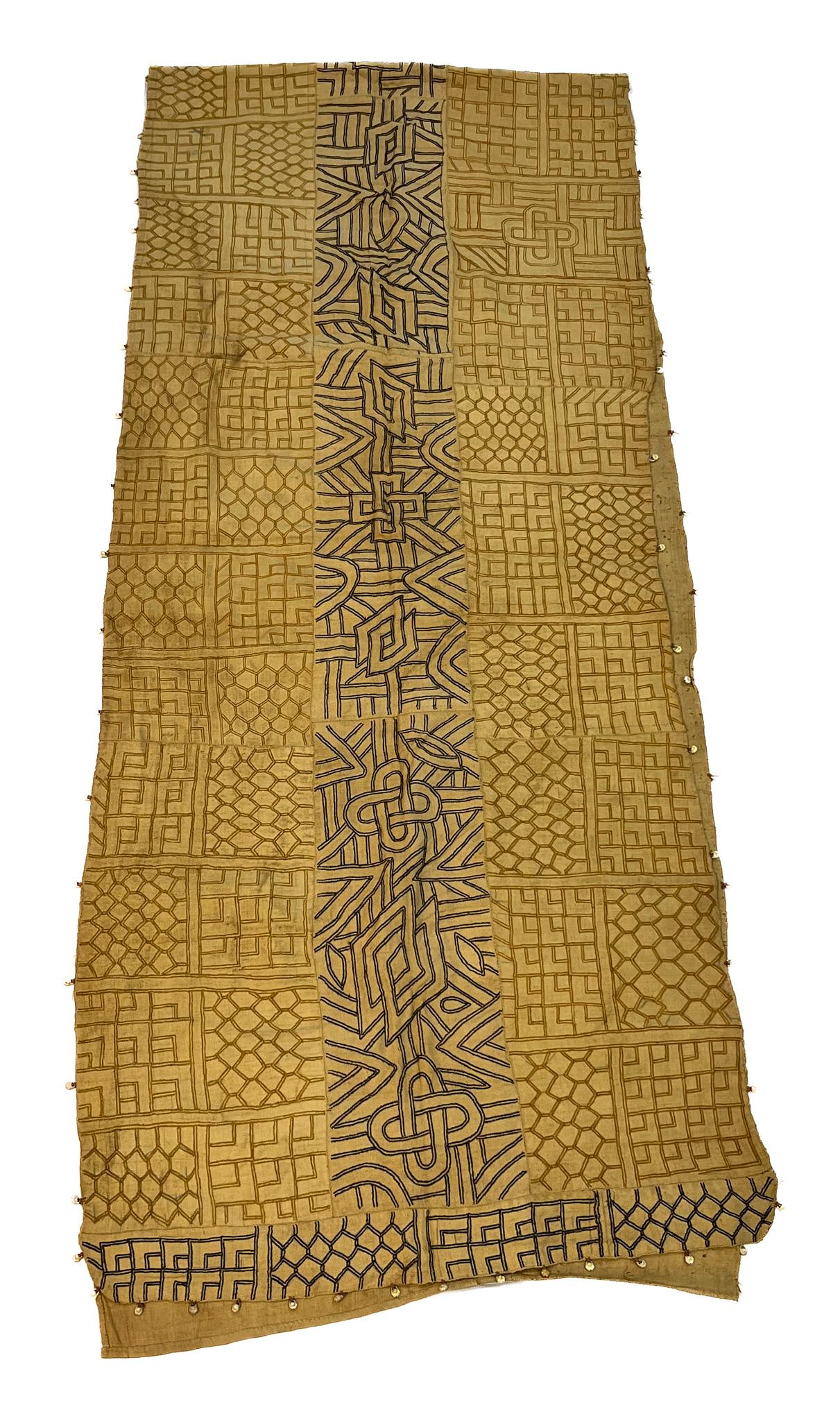 African, Kuba, Zaire (dr Congo), Vintage Woven Palm Fiber Ceremonial ...